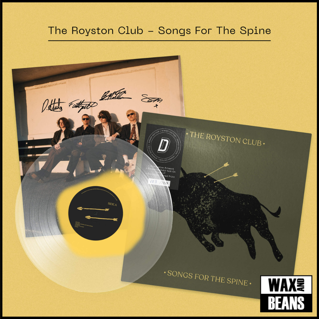 The Royston Club - Songs For The Spine (Dinked Edition 348) (Clear wit – Wax and Beans