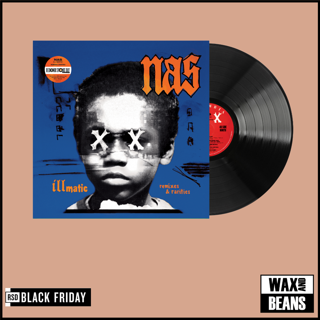 NAS - Illmatic: Remixes & Rarities (1LP) (BF24) – Wax and Beans