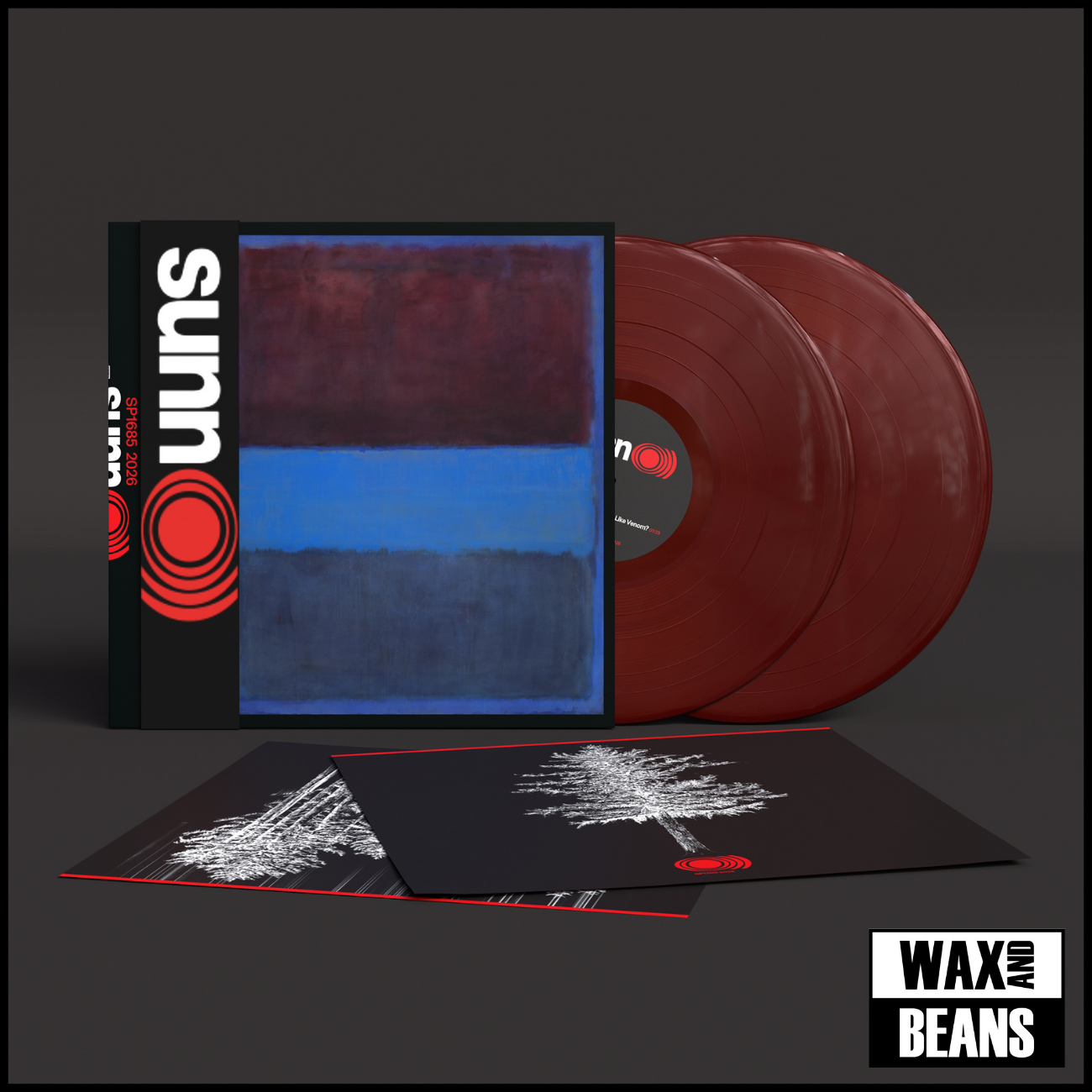 Sunn O))) - Sunn O))) (Loser Edition) (2LP Oxblood Vinyl + Obi Strip ...