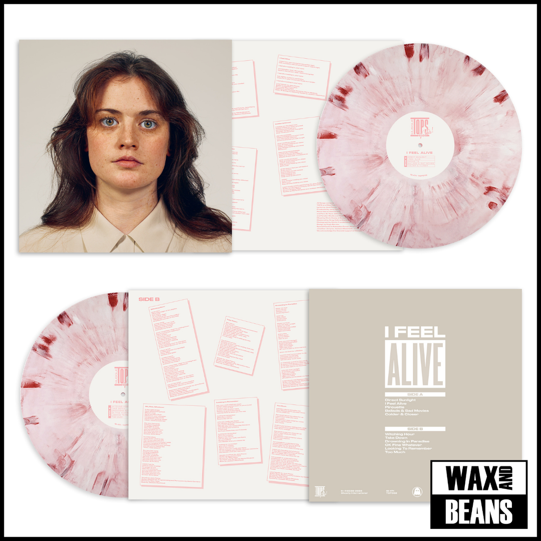TOPS - I Feel Alive (2026 Reissue) (Pepper Mint Vinyl) – Wax and Beans