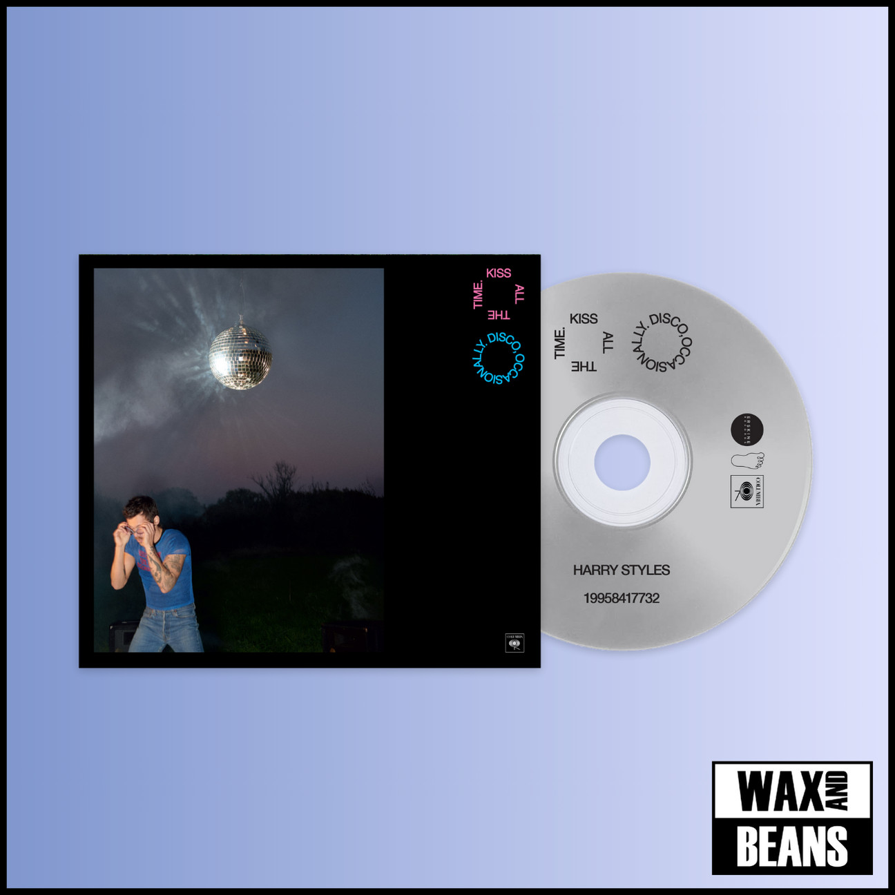 Harry Styles - Kiss All The Time. Disco, Occasionally (CD) – Wax and Beans