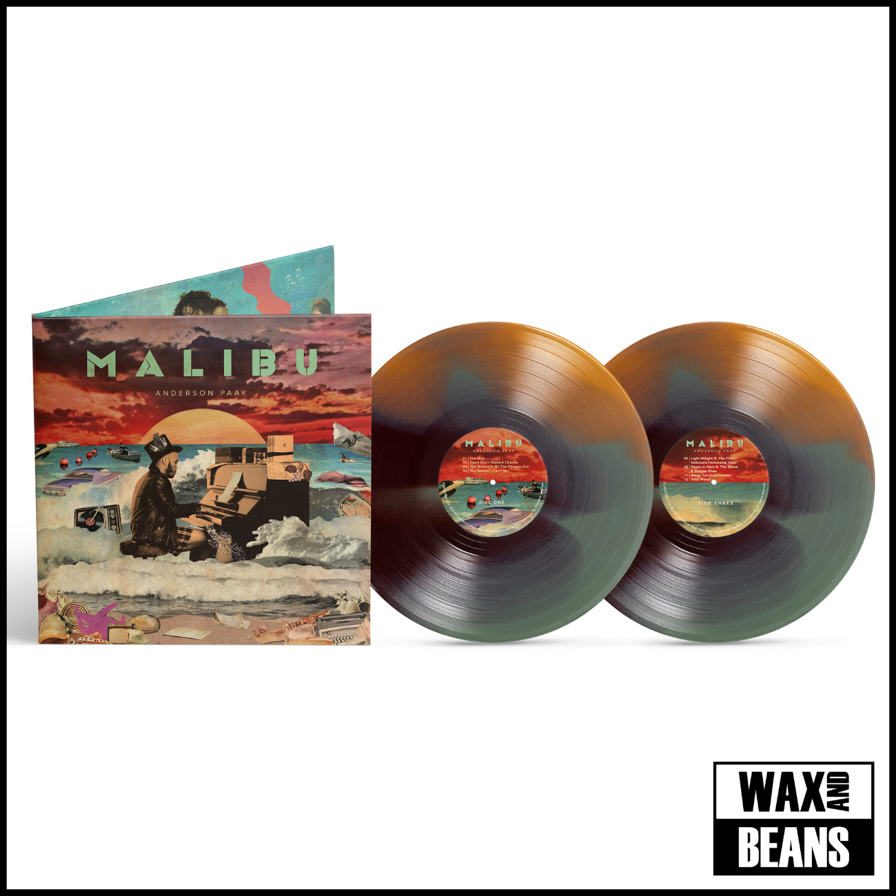 Anderson .Paak - Malibu (10th Anniversary) (2LP Colour Vinyl) – Wax and ...