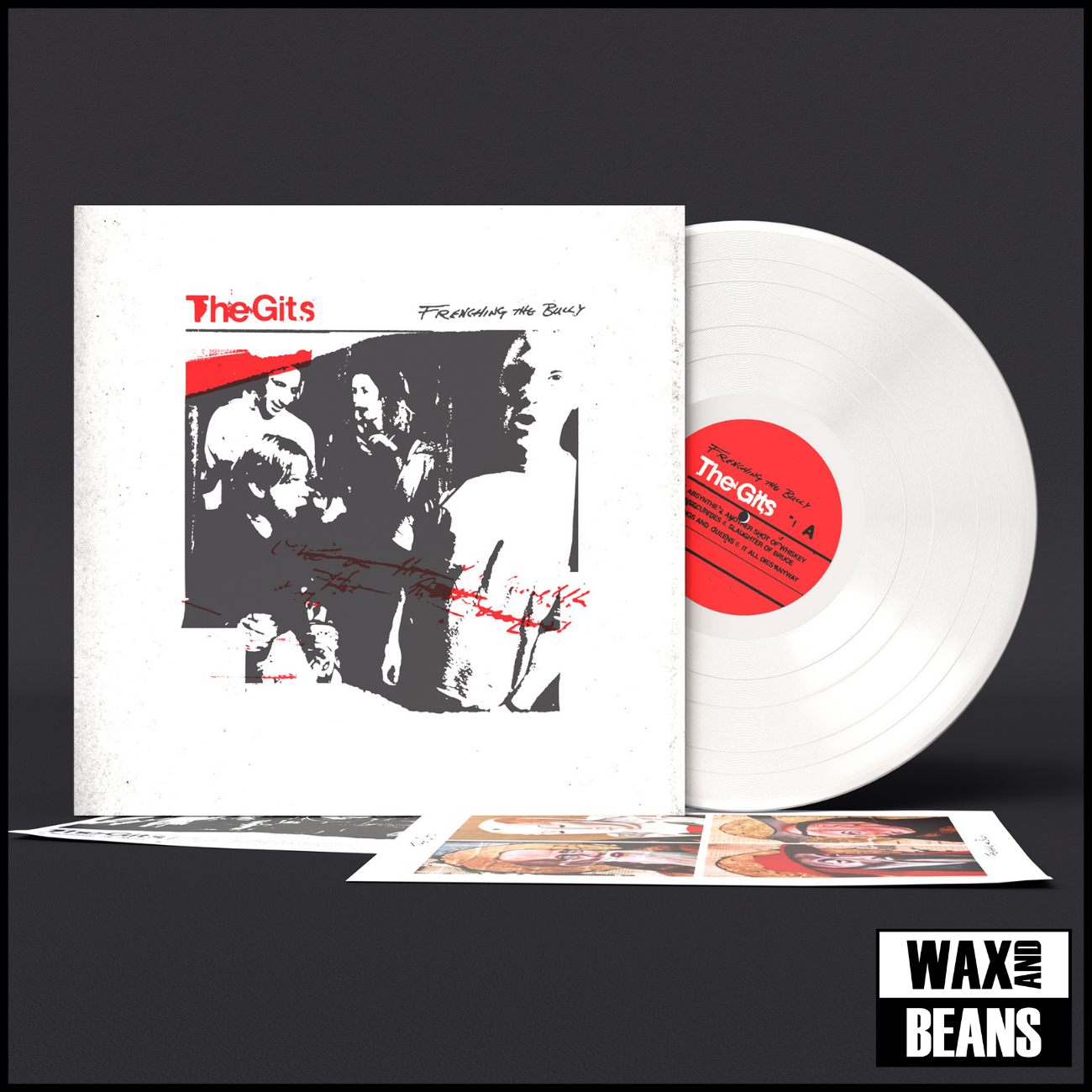 The Gits - Frenching The Bully (White Vinyl) – Wax and Beans