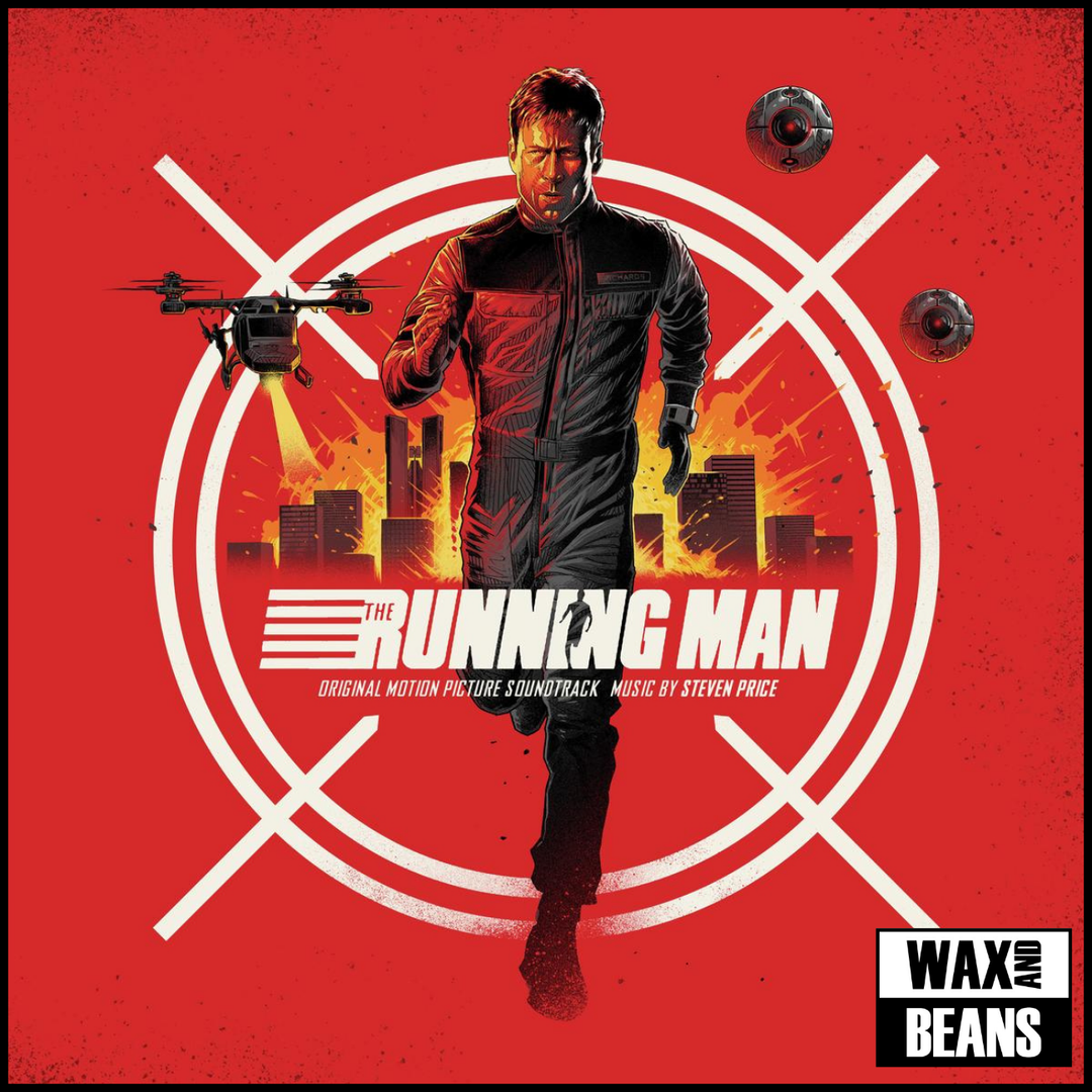 Steven Price - The Running Man (OST) (2LP Grey Vinyl) – Wax and Beans