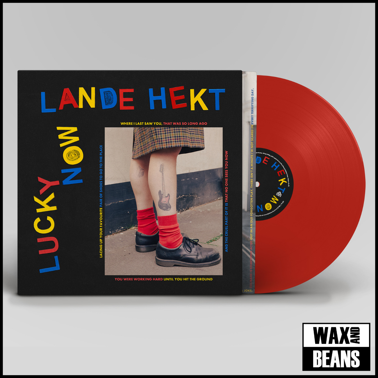 Lande Hekt - Lucky Now (Indies Red Vinyl) – Wax and Beans