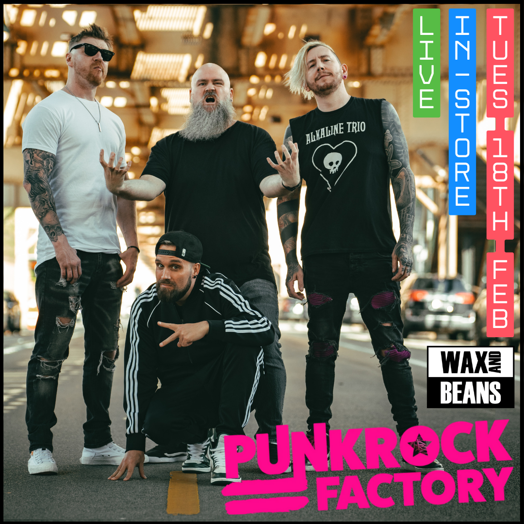 Punk Rock Factory - Live In-Store + Album Signing (Ticket + CD) - Tues ...