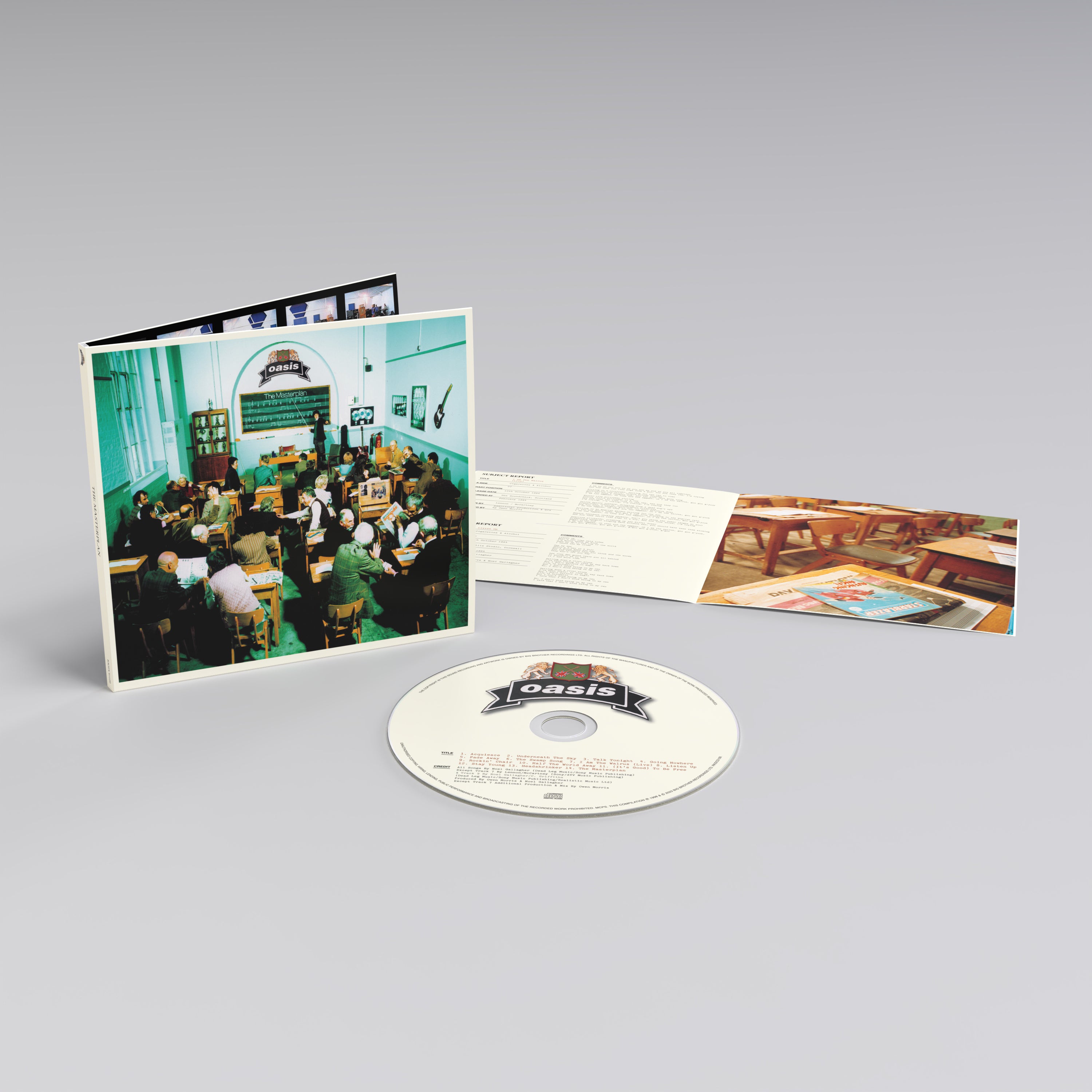 Oasis - Masterplan (Remastered CD) – Wax and Beans