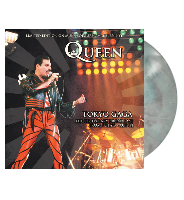 Queen - Tokyo Gaga (Marble Vinyl) – Wax and Beans