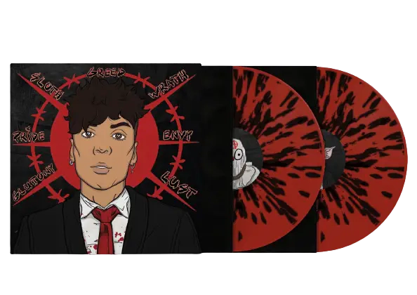 Ren - Sick Boi (2LP Red & Black Splatter Vinyl W/Alternative Artwork ...