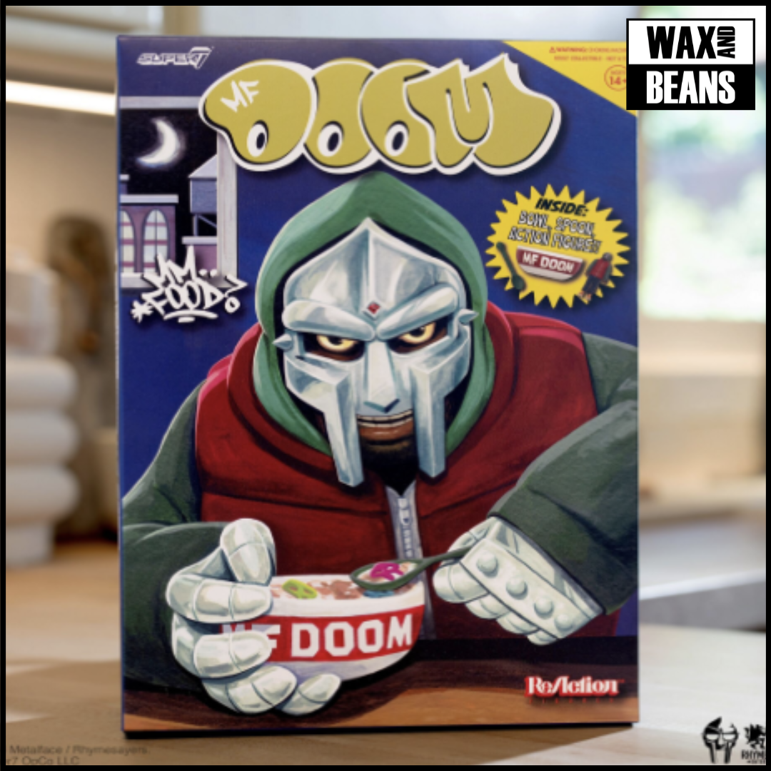 MF DOOM - Reaction Figure + Cereal Box Set (IMPORT) – Wax and Beans