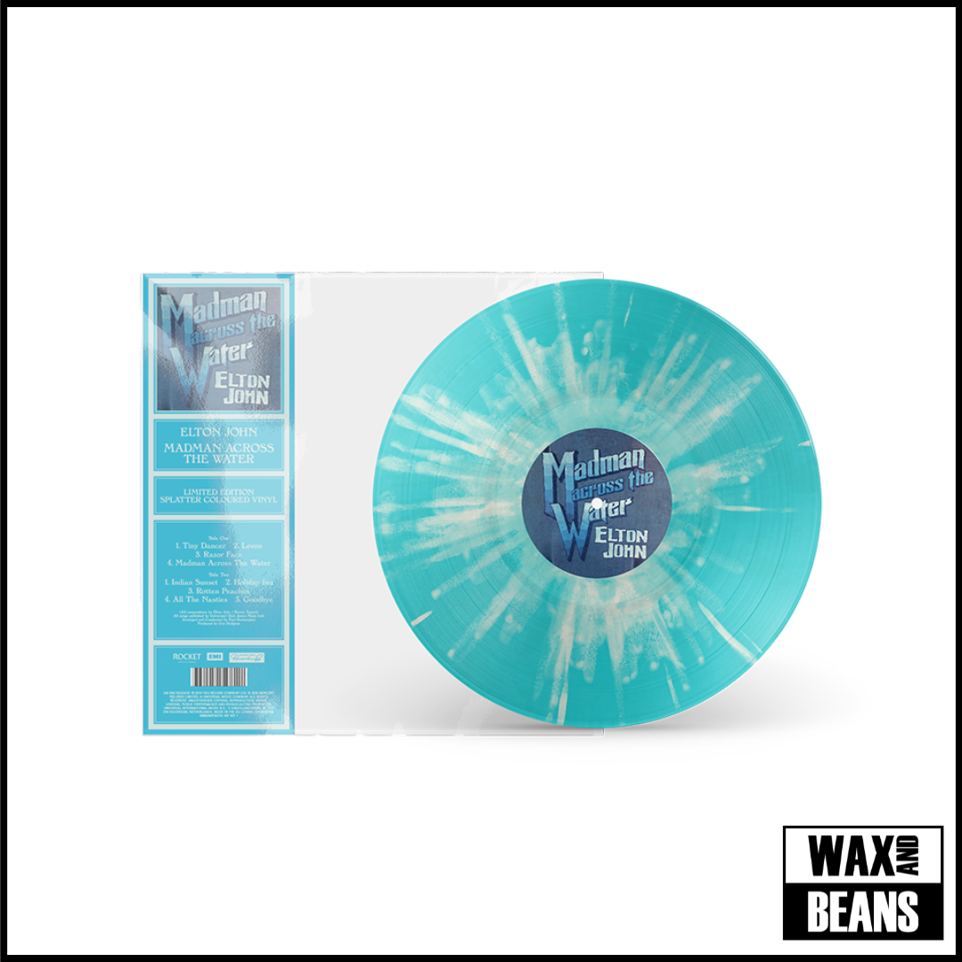 Elton John - Madman Across The Water (Limited Edition Blue Splatter Vi ...