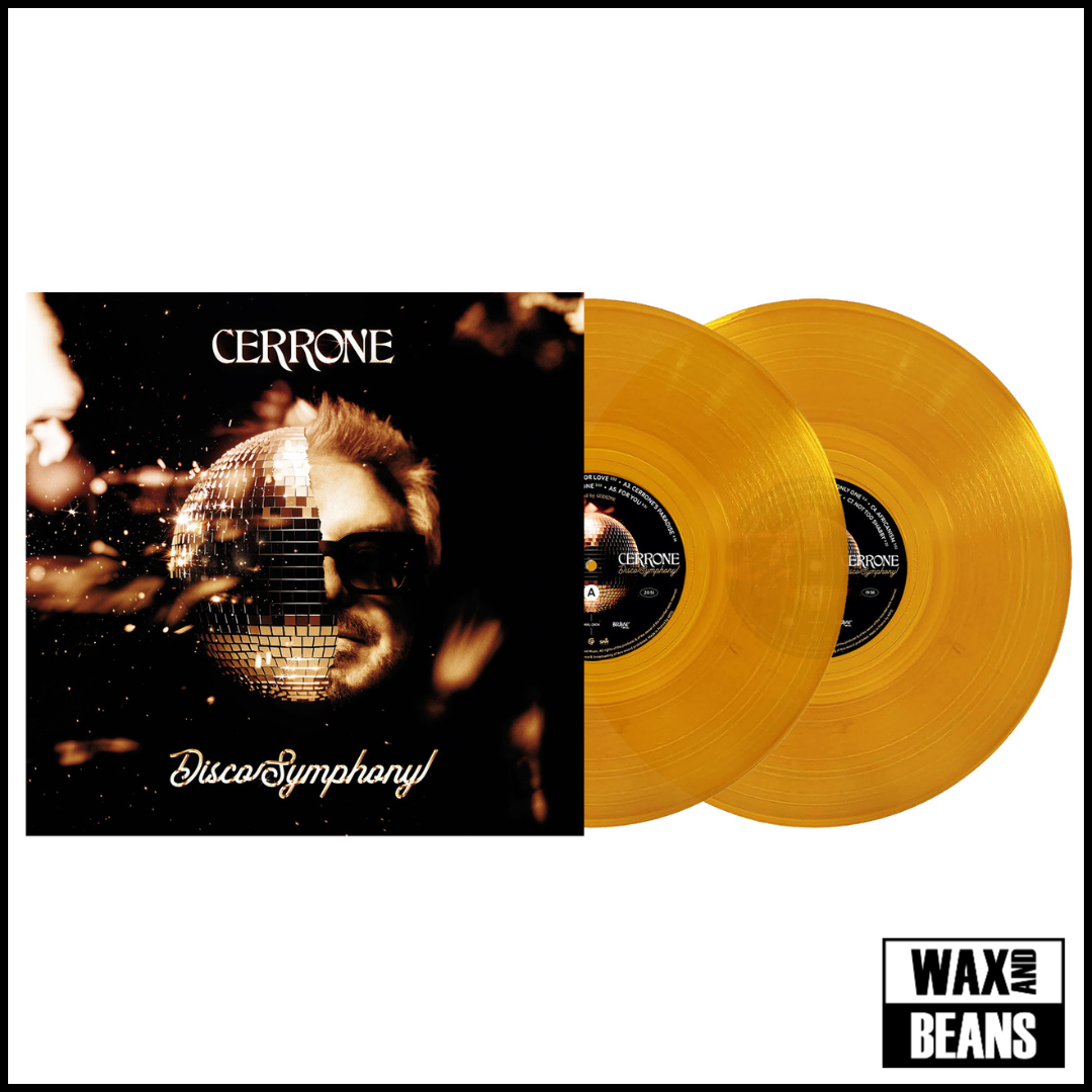 Cerrone - Disco Symphony (2LP Amber Crystal Clear Vinyl) – Wax and Beans