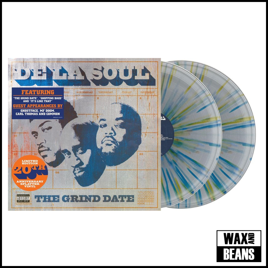 De La Soul - The Grind Date (20th Anniversary Edition) (2LP Clear & Bl ...