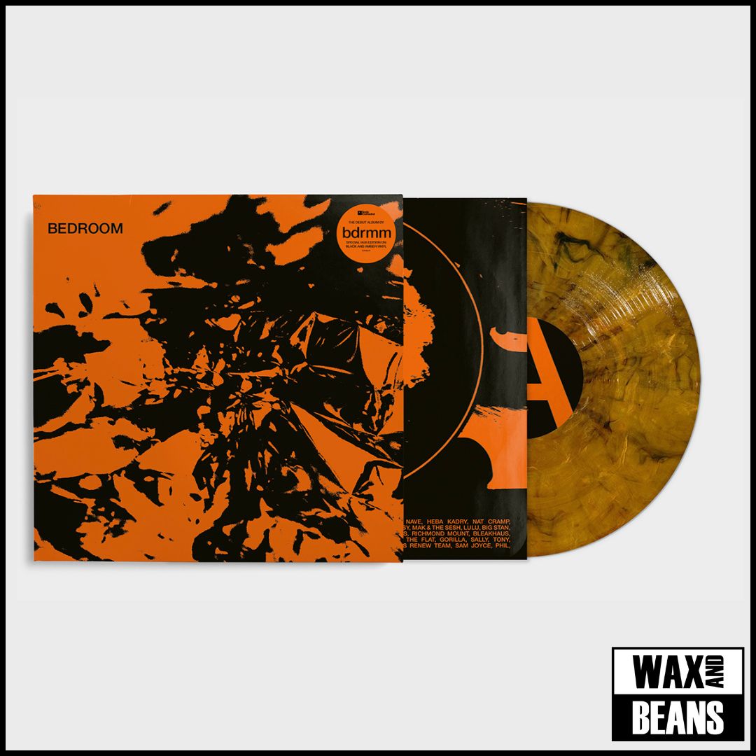 bdrmm - Bedroom (HU5 Edition) (Black & Amber Vinyl) – Wax and Beans