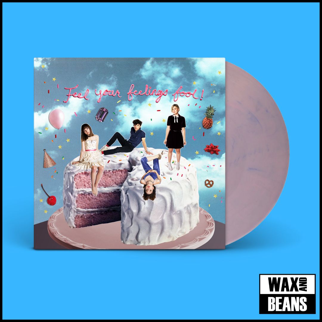 The Regrettes - Feel Your Feelings Fool (Pink & Blue Marbled Vinyl ...