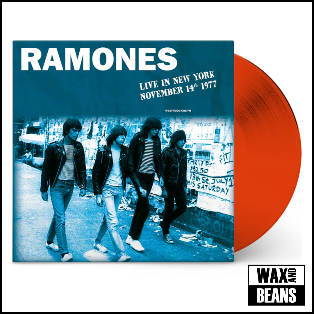 Ramones - Live in New York, 1977 (Orange Vinyl) – Wax and Beans