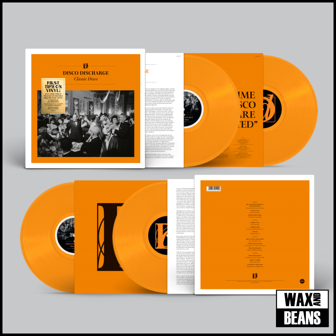 Various Artists - Disco Discharge: Classic Disco (2LP Orange Vinyl ...