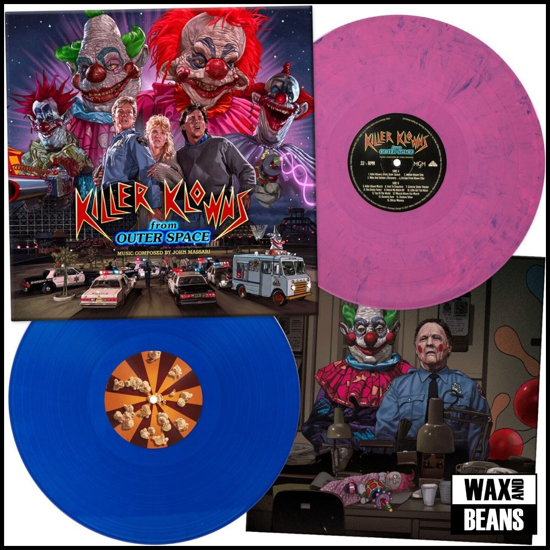 John Massari Killer Klowns From Outer Space 2lp Coloured Vinyl