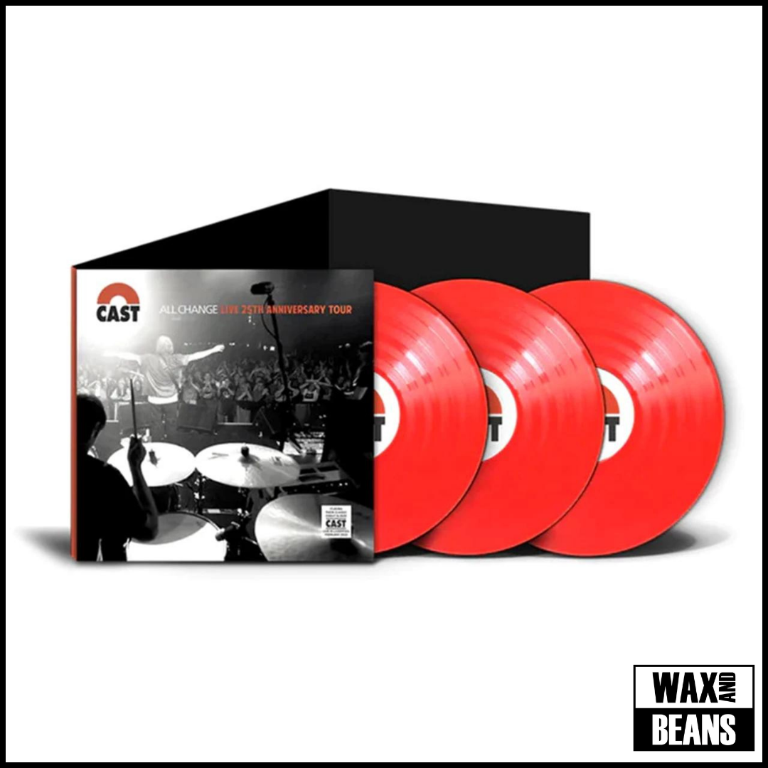 Cast - All Change: Live 25th Anniversary Tour (3LP Coloured Vinyl) SIG ...