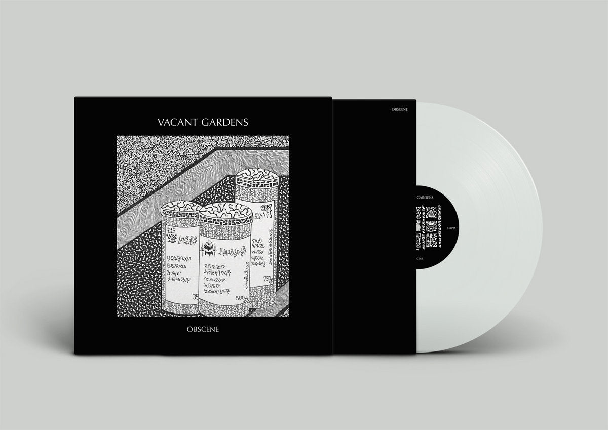 Vacant Gardens - Obscene (Clear Vinyl) – Wax and Beans