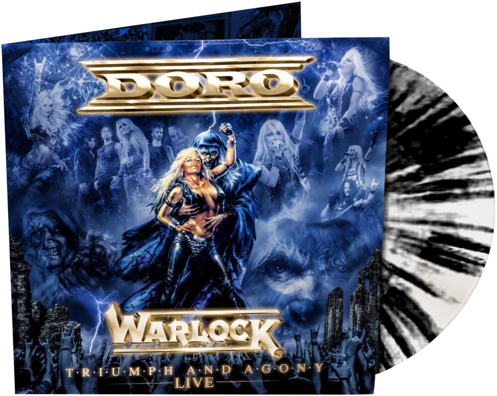 Doro - Warlock: Triumph And Agony Live (Marbled Vinyl) – Wax and Beans