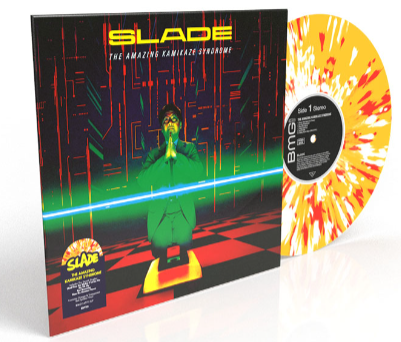 Slade - The Amazing Kamikaze Syndrome (Orange & Red Splatter Colour Vi ...