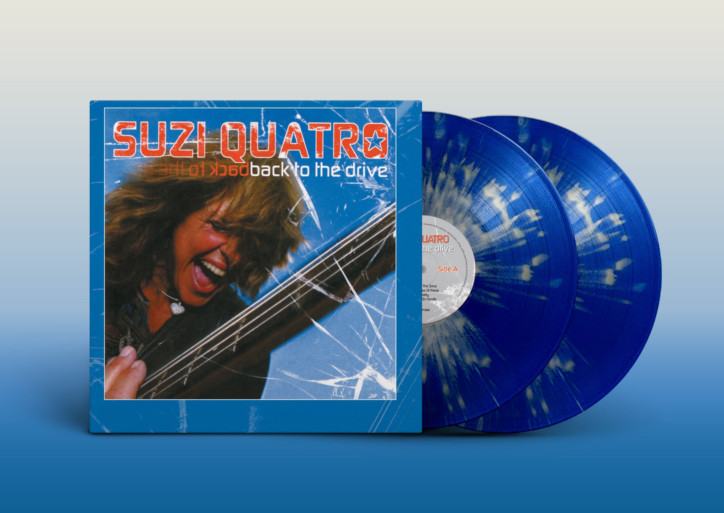 Suzi Quatro - Back To The Drive (Transparent Blue & White 2LP) RSD23 ...