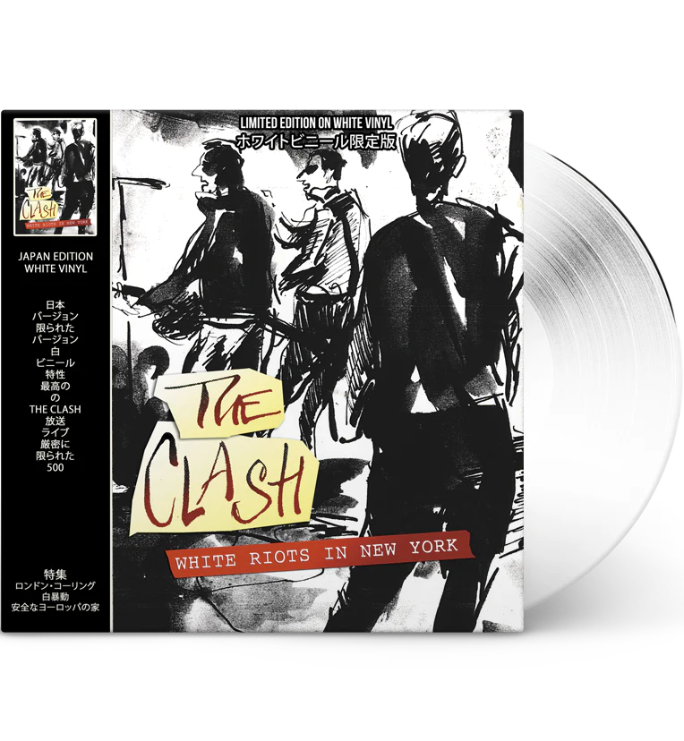 The Clash - White Riots In New York (White Vinyl) – Wax and Beans
